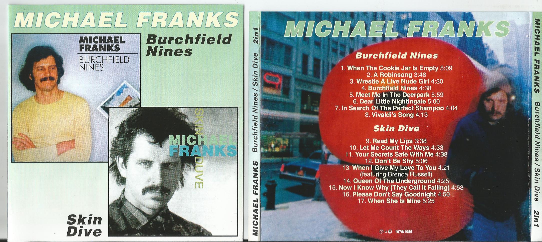 Michael Franks Burchfield nines (Vinyl Records, LP, CD) on CDandLP