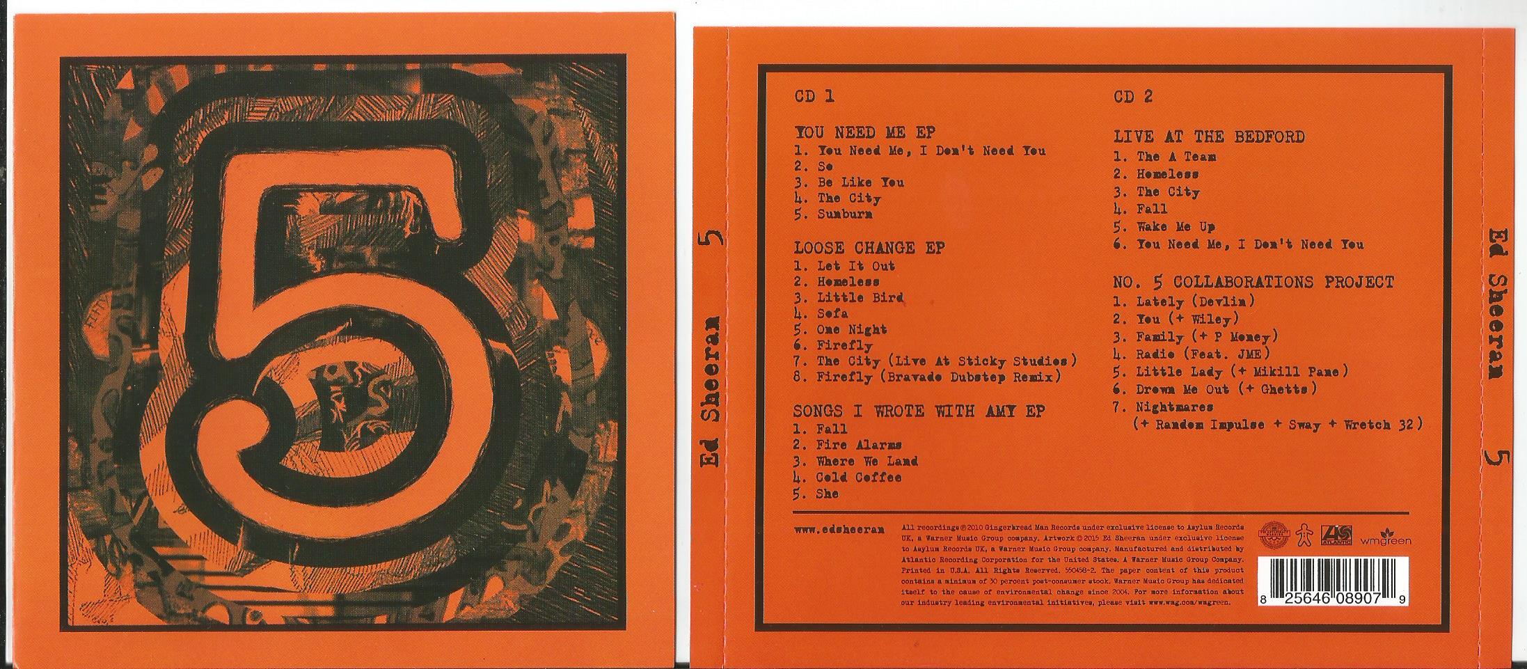 Ed Sheeran vinyl, 485 LP records & CD found on CDandLP