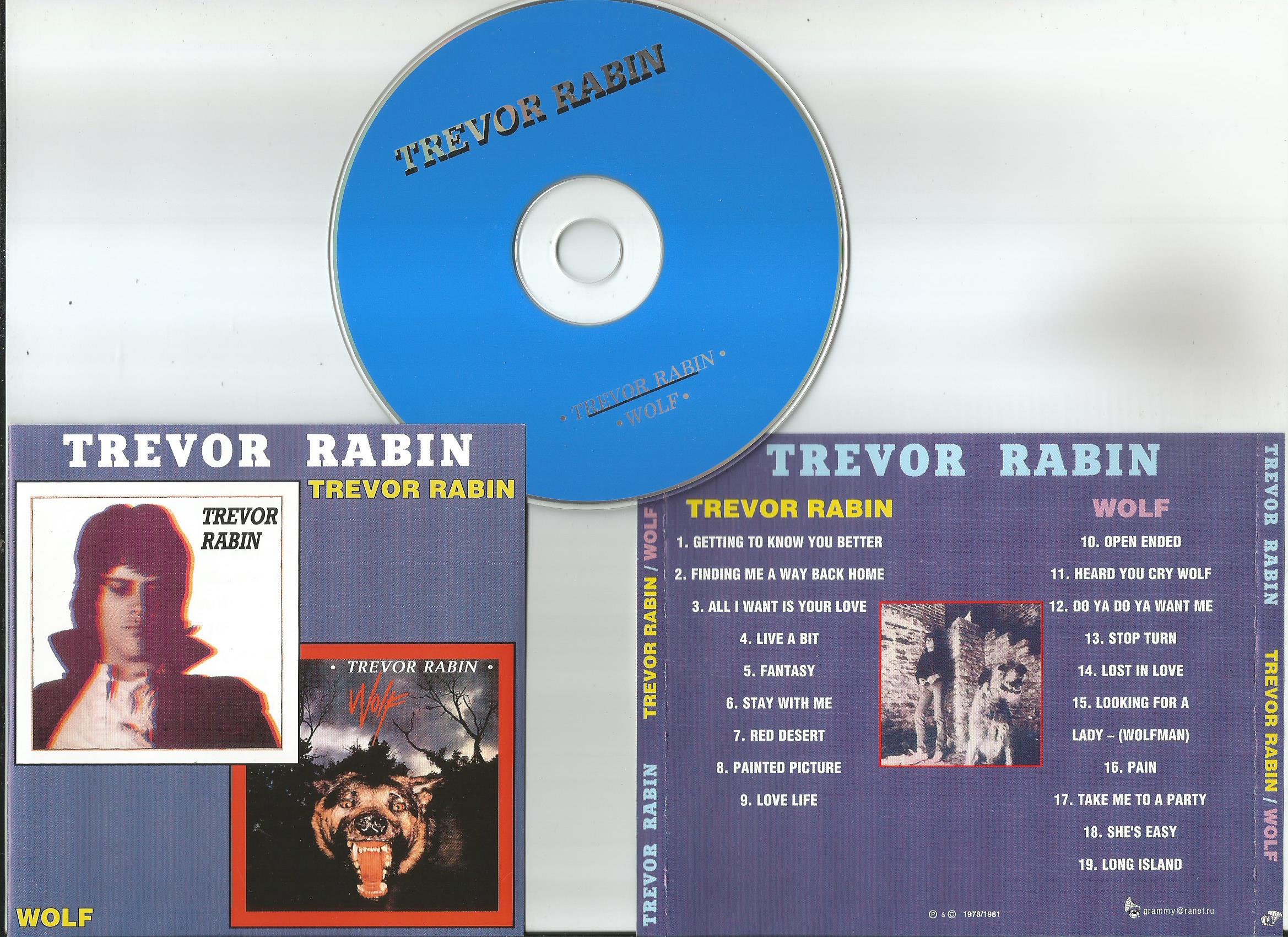Album Trevor rabin de Trevor Rabin sur CDandLP
