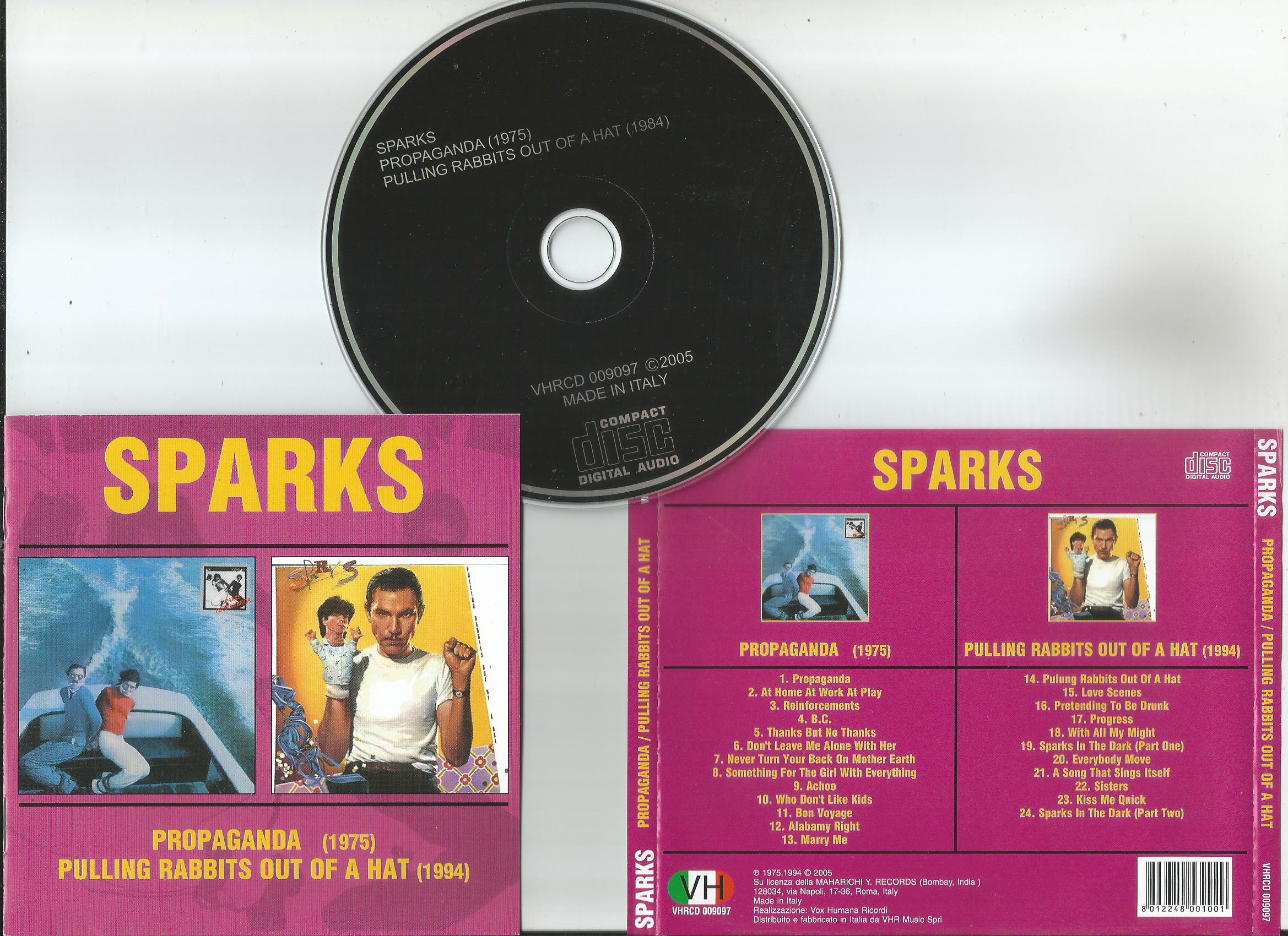 Sparks Propaganda (Vinyl Records, LP, CD) on CDandLP