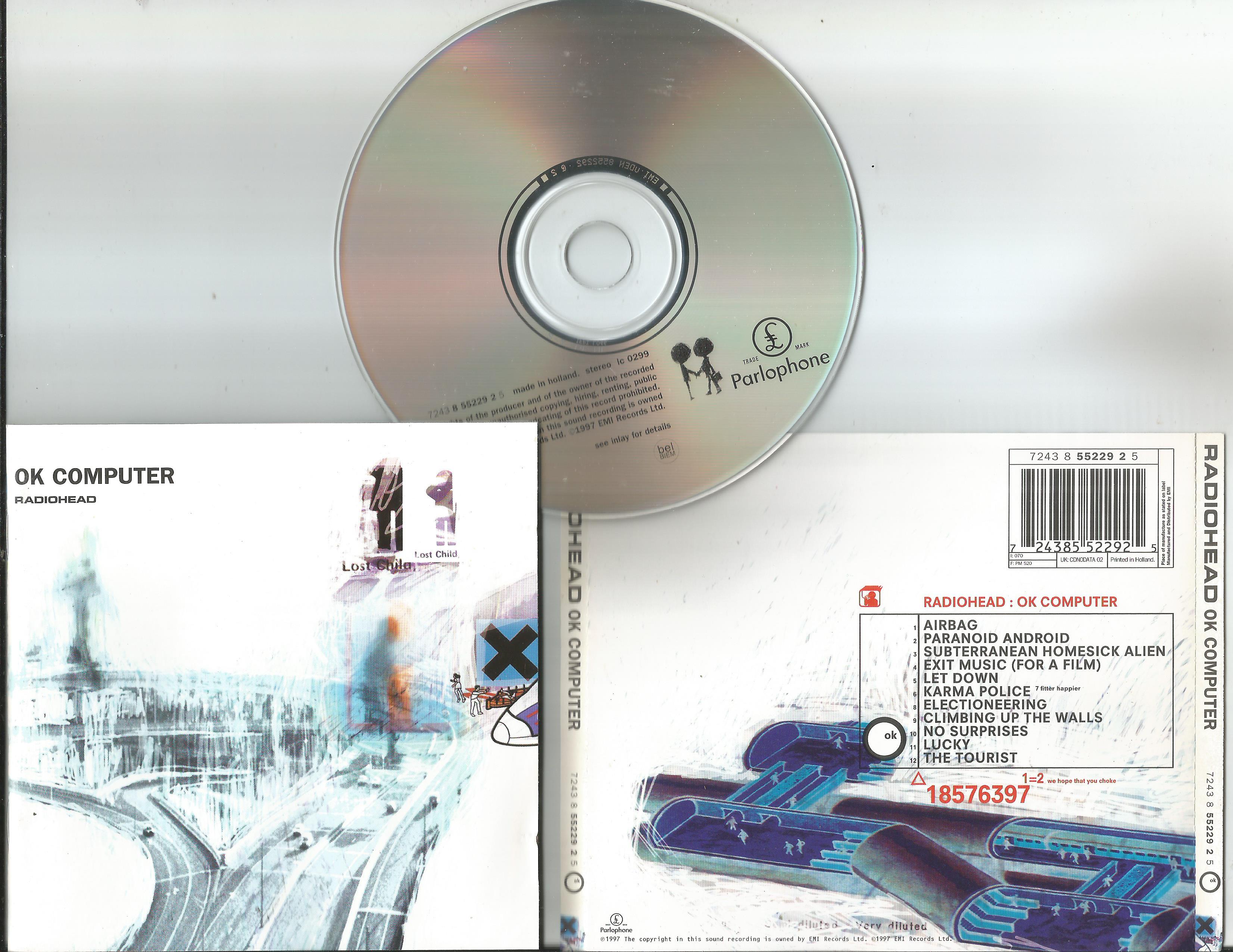 Album Ok computer de Radiohead sur CDandLP