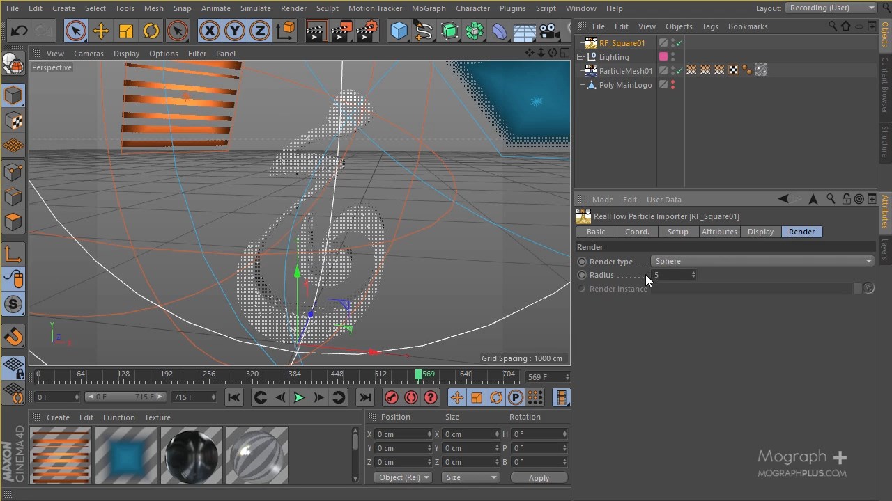 [MographPlus] Advanced 3d motion graphics in Cinema 4d and Realflow ...
